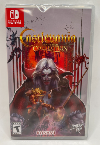 Switch Limited Run #106 Castlevania Anniversary Collection Konami Shop ...