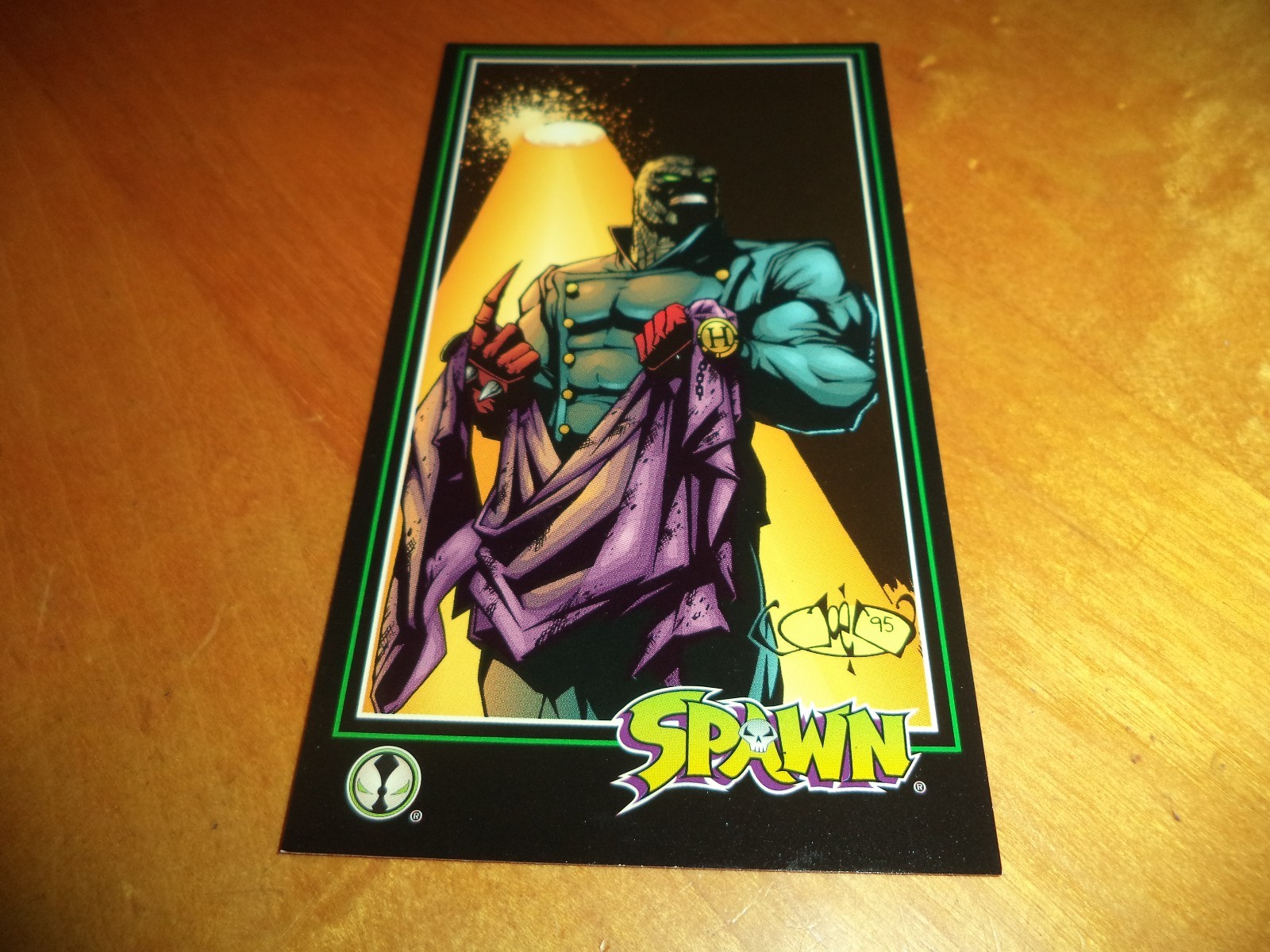 Countdown to... # 119 - 1995 Wildstorm Spawn Widevision Base Trading ...