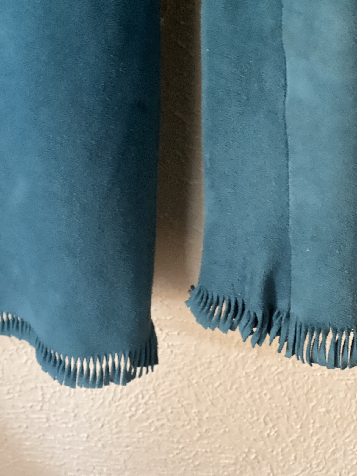 DANA BUCHMAN LUXE TURQUOISE SUEDE JACKET MED/SZ 8 LINED FRINGE BUST 38 ...