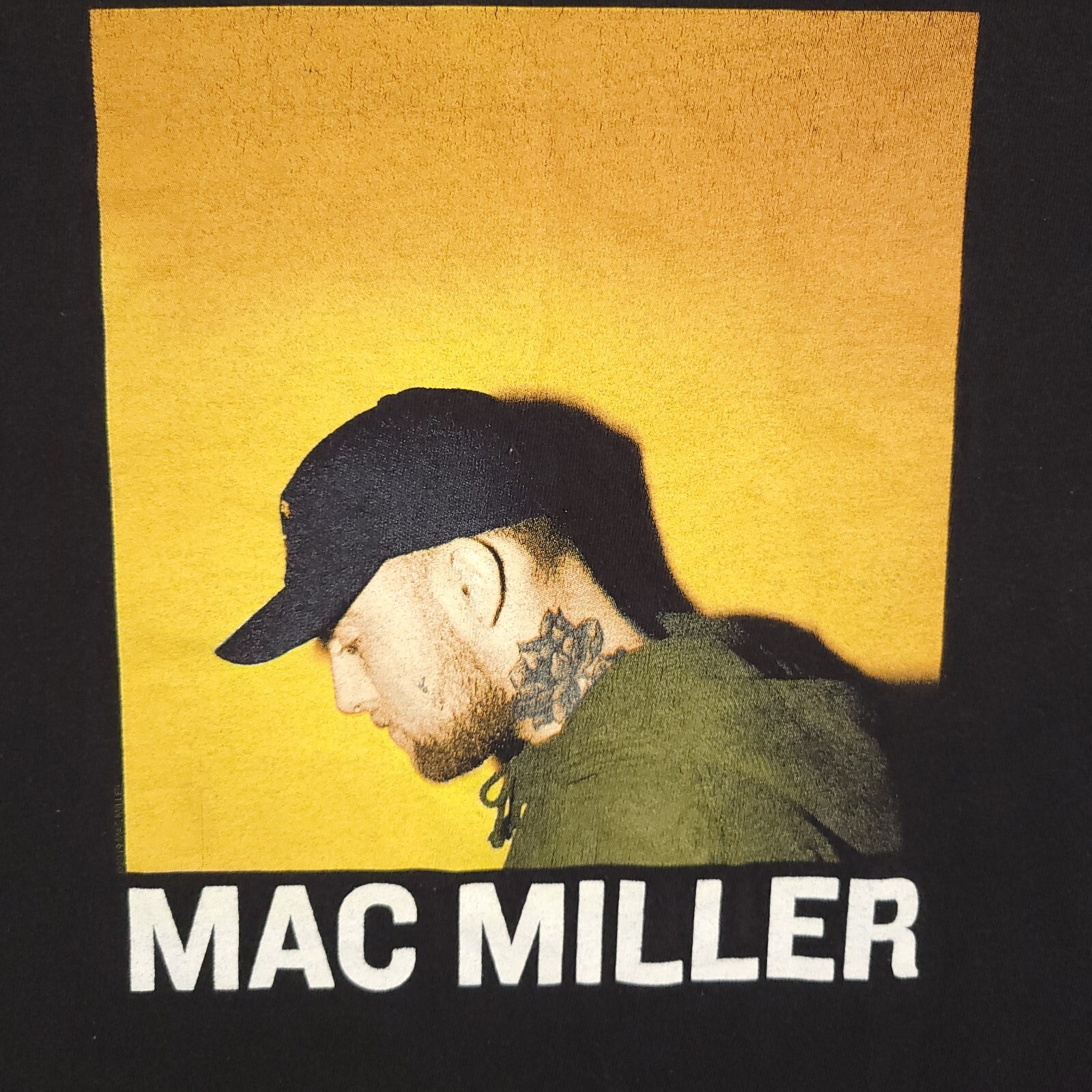 Mac Miller Official Side Profile Shirt Mens Medium Bl… - Gem