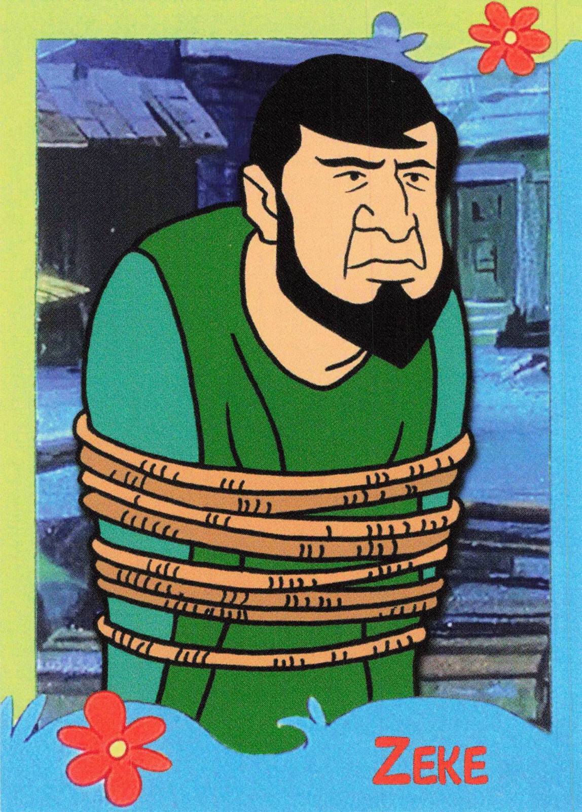 Zeke The Zombie Scooby-Doo Chris51 Parody Card | eBay