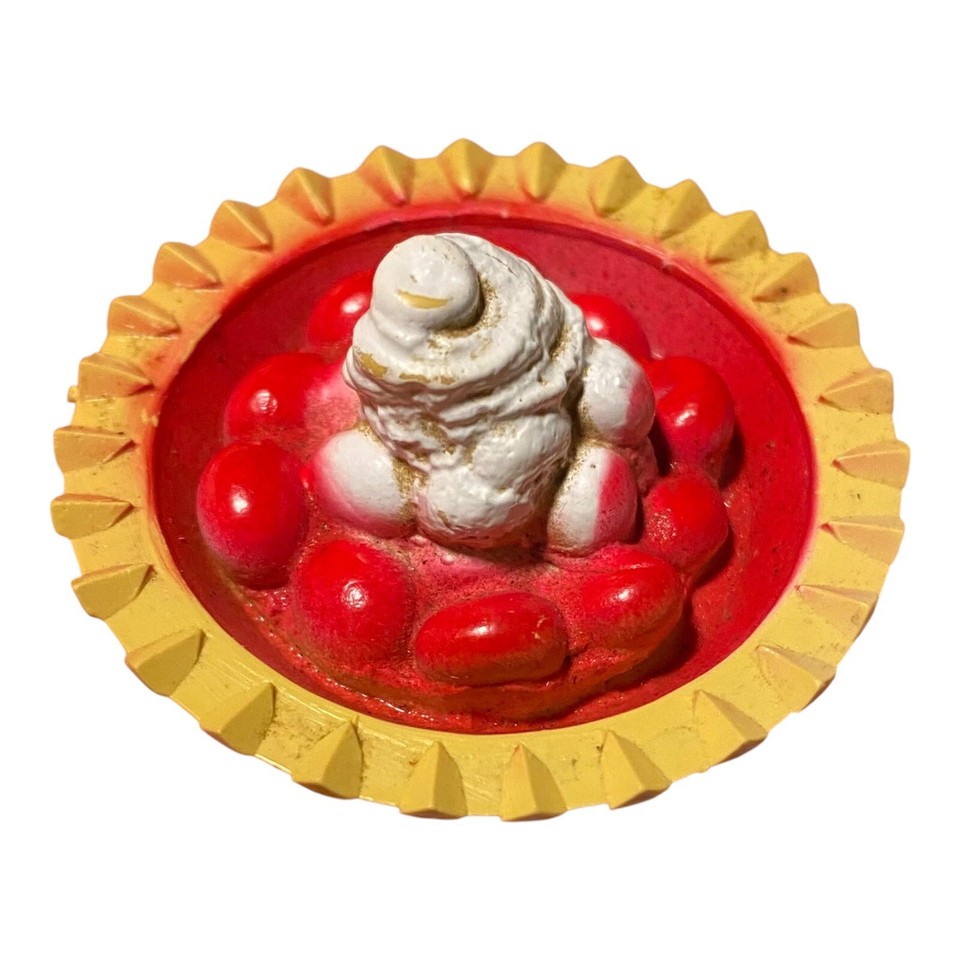CUTE Vintage Cherry Pie Refrigerator Magnet Red Fruit Cherries Dessert ...