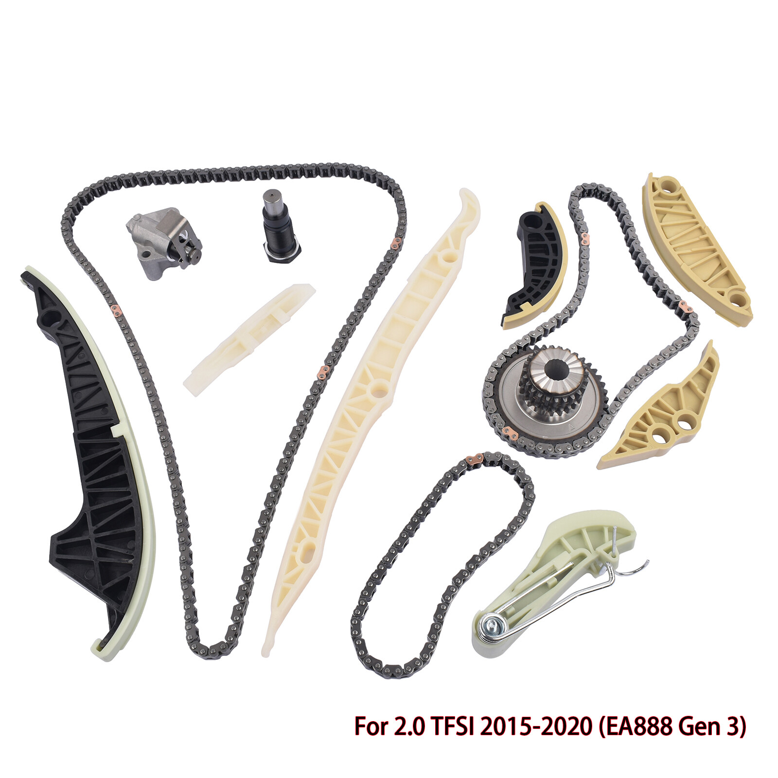 Engine Timing Chain Kit Fits Audi VW Jetta A4 2.0 TFSI TSI EA888 Gen3 ...