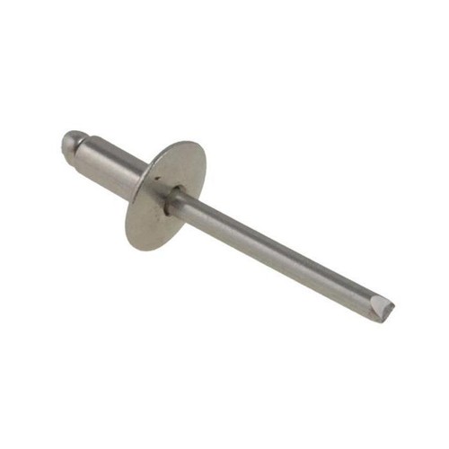 Qty 20 Large Flange Dome Rivet 4-8 (3.2x16L) 1/8" Grips 9.6-12.7mm ALL ...