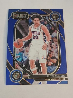 2024-25 Select Jared McCain ROOKIE Blue Courtside!! 76ers | eBay