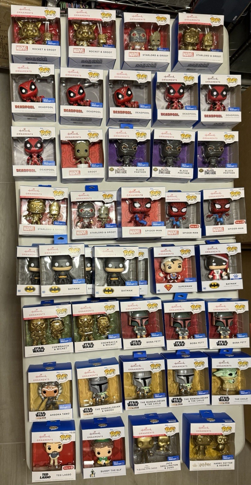 Funko Pop! Hallmark Ornaments Lot of 41 - New | eBay UK