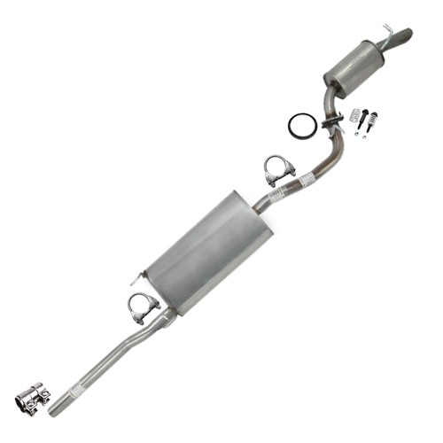 Stainless Steel Resonator Muffler Exhaust Kit fits: 2007-2009 Lexus ...