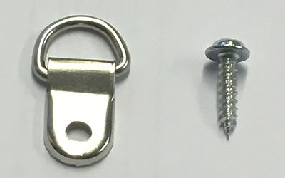 Classic Single D Ring Picture Framing Frame Hanging D-Rings | eBay UK