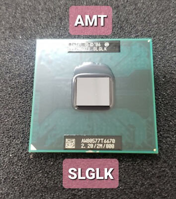 SLGLK Intel Core 2 Duo Mobile T6670 2.20GHz 2MB CPU Processor | eBay