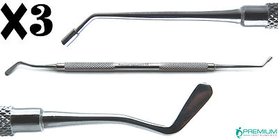 3× Dental Woodson # 2 Plugger Plastic Composite Filling Double Ended ...