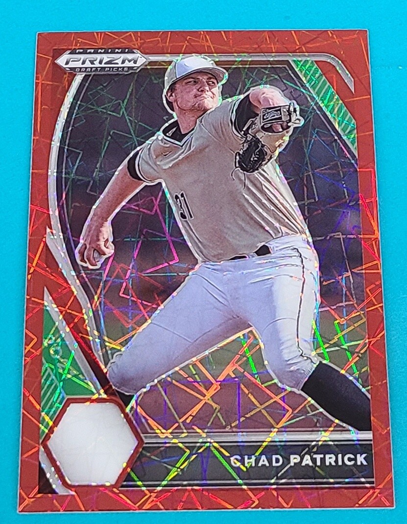 2021 Panini Prizm Draft Picks - Red Prizm #PDP107 Chad Patrick (RC) for ...