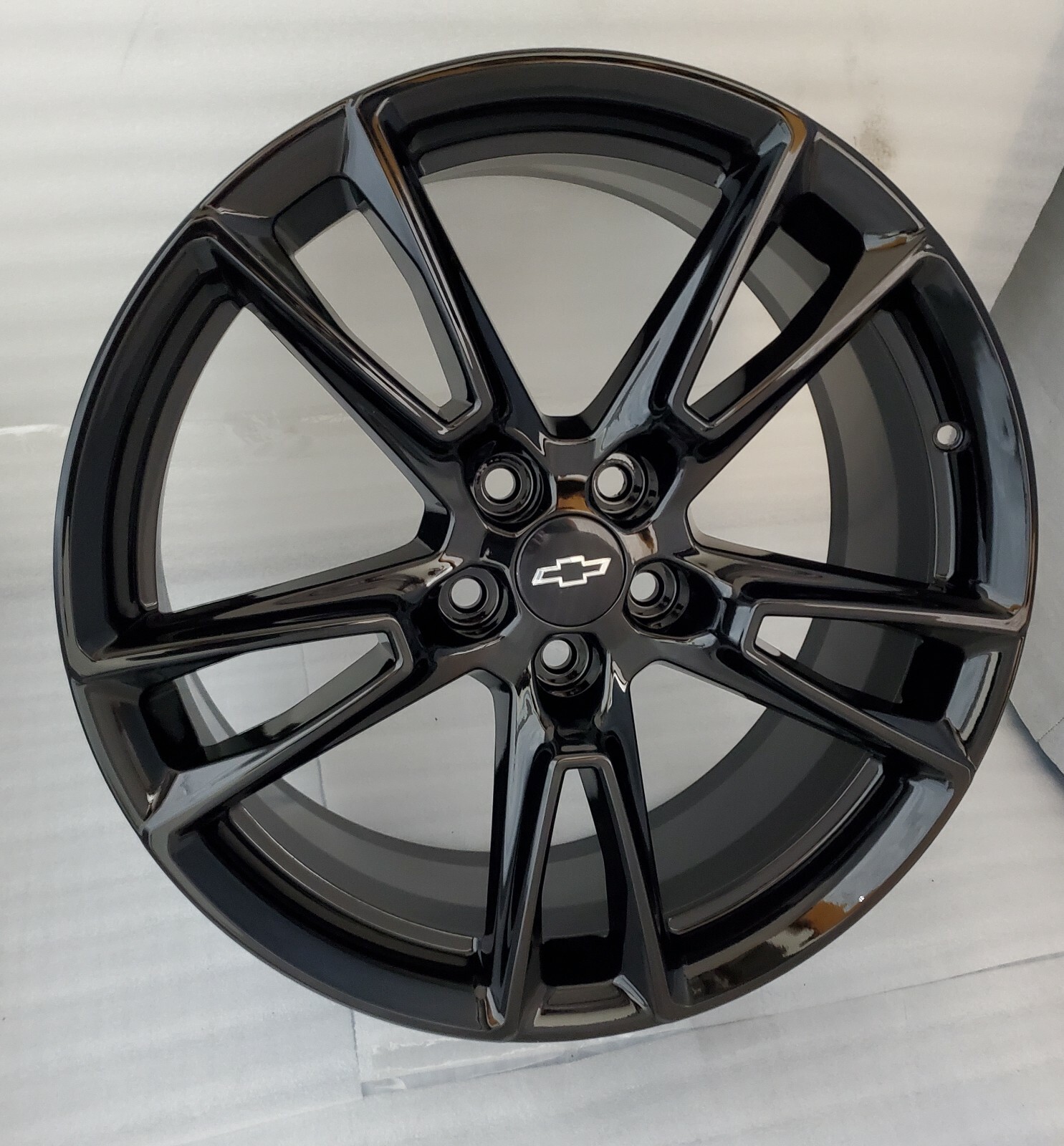 Original 20" Chevy Camaro OEM 2016-2023 Gloss Black Wheels Rims SS LT ...