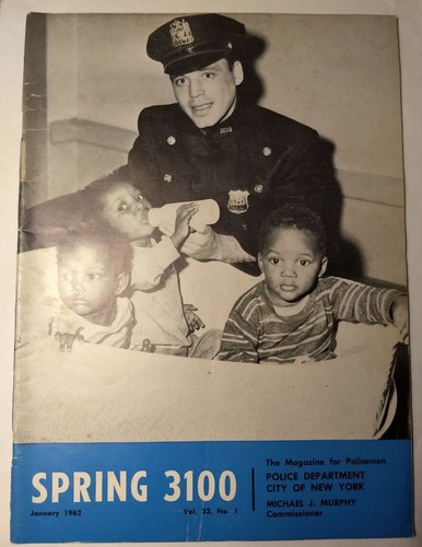 Abandoned Children Cover SPRING 3100 NYPD MAGAZINE NY Police Dept VTG ...