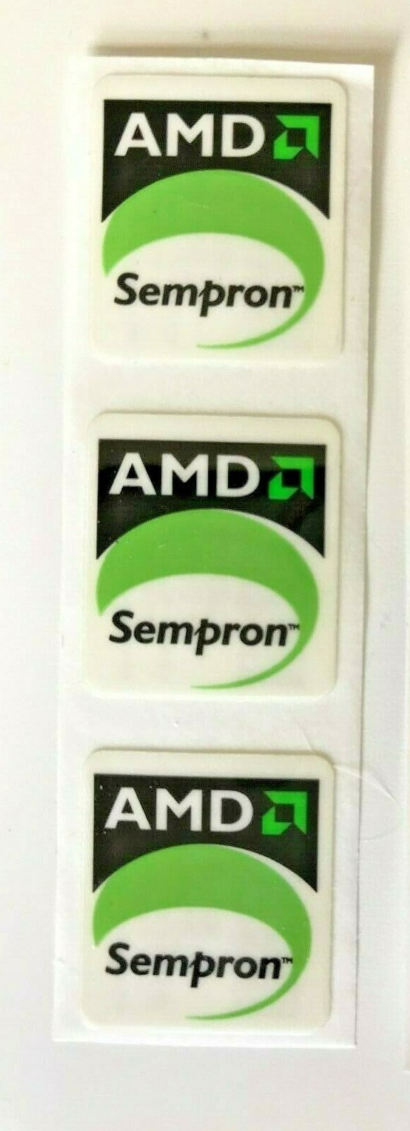 3 AMD Sempron PC Laptop Case Badge Glossy Stickers | eBay UK