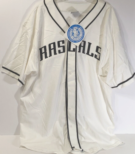 River City Rascals Vintage 90s Frontier League New White Badger Jersey ...