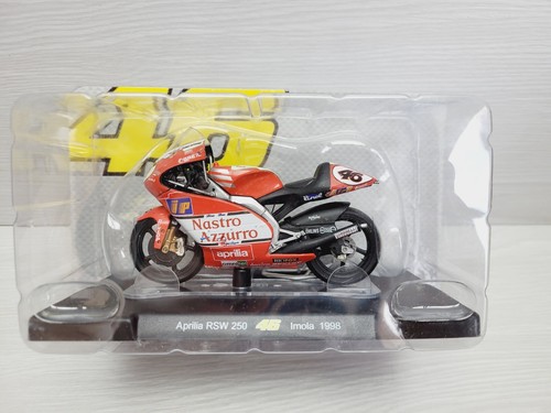 Valentino Rossi Aprilia RSW250 #46 Imola 1998 1:18 Scale Diecast Model ...