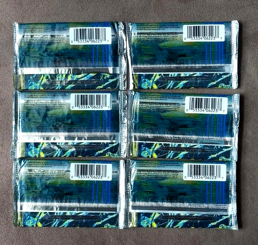 (6) X 1993 Upper Deck Deathmate Trading Cards Sealed Packs ~ 8 Cards ...