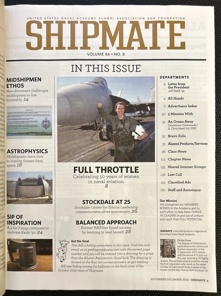 Shipmate Magazine November December 2023 | eBay