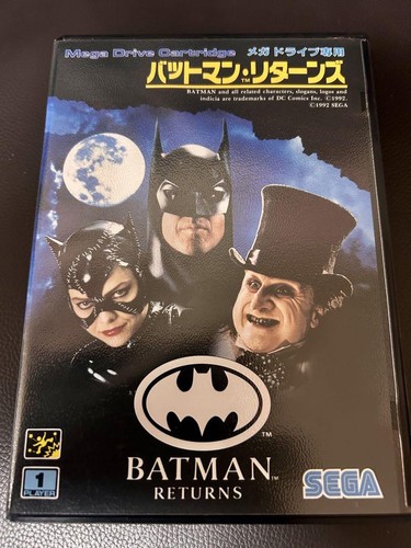 Complete Product Batman Returns Md Mega Drive Domestic | eBay