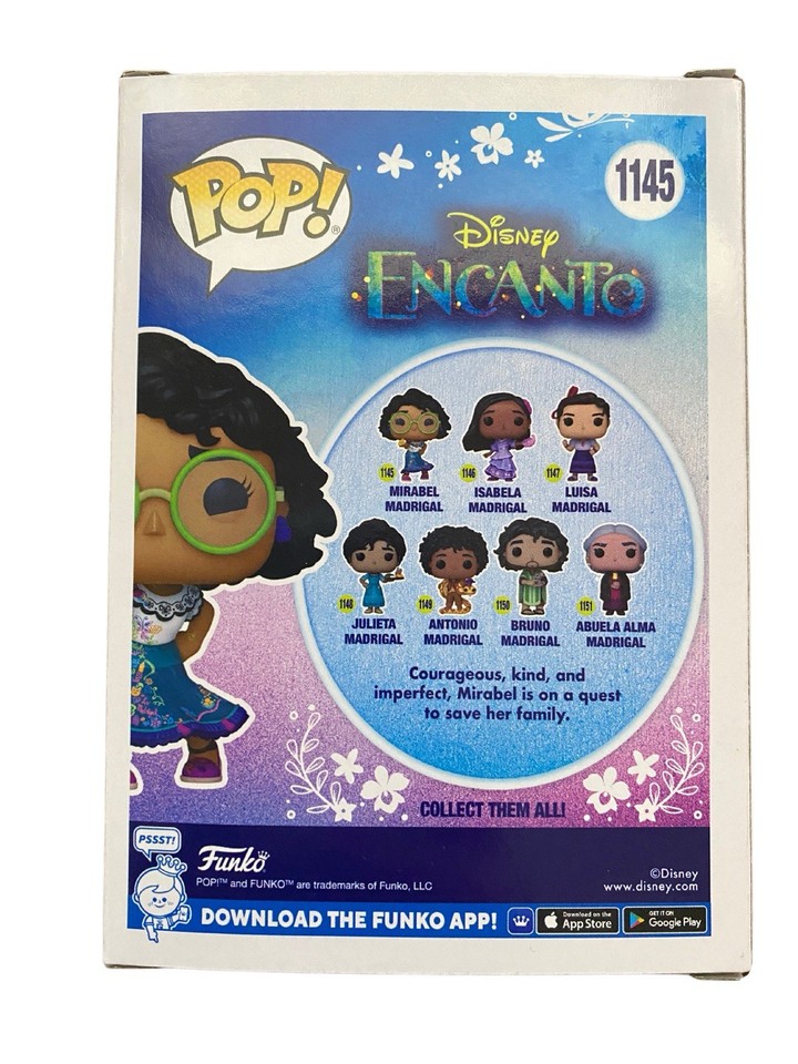 Stephanie Beatriz Signed Autograph Encanto Mirabel Madrigal Funko Pop ...