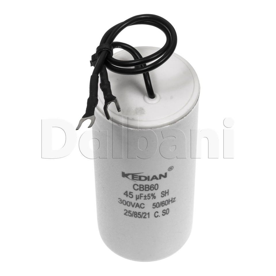 Japanese Spec 45UF 250VAC Motor Run Capacitor CBB60 45MFD 25/85/21 ...