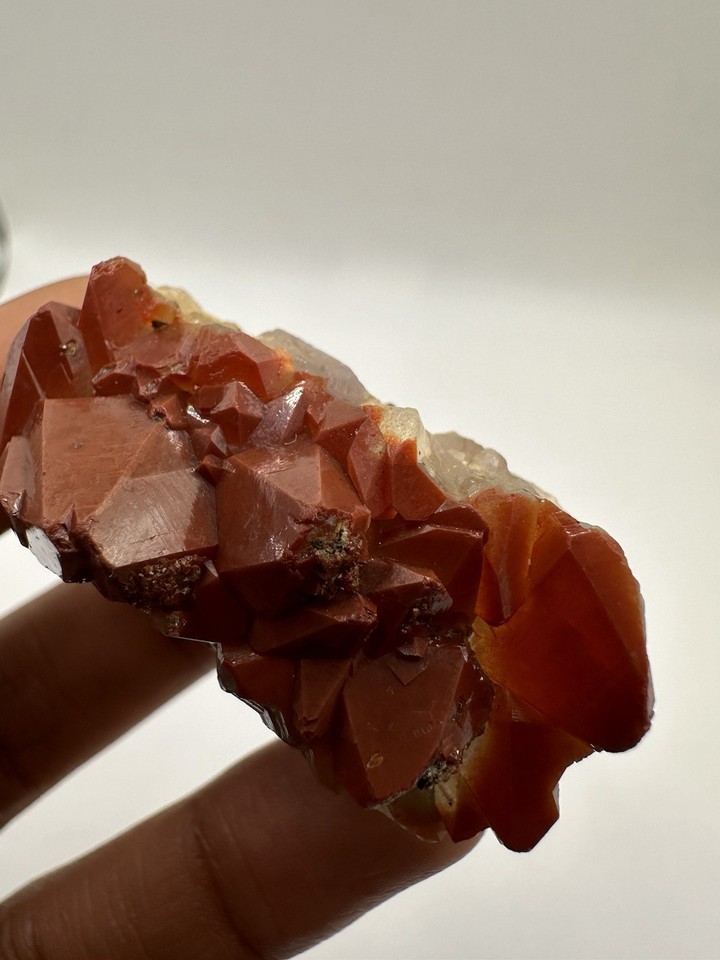 Red Hematite Capped Amethyst Thunder Bay Canada | eBay UK