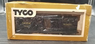 HO Scale Tyco D&RGW Rio Grande Livestock Cattle Freight Train Car 39497 ...