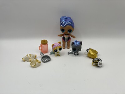 LOL Surprise Dolls Bubbly CAPTAIN BB QT and Captain Kitty Set MGA | eBay