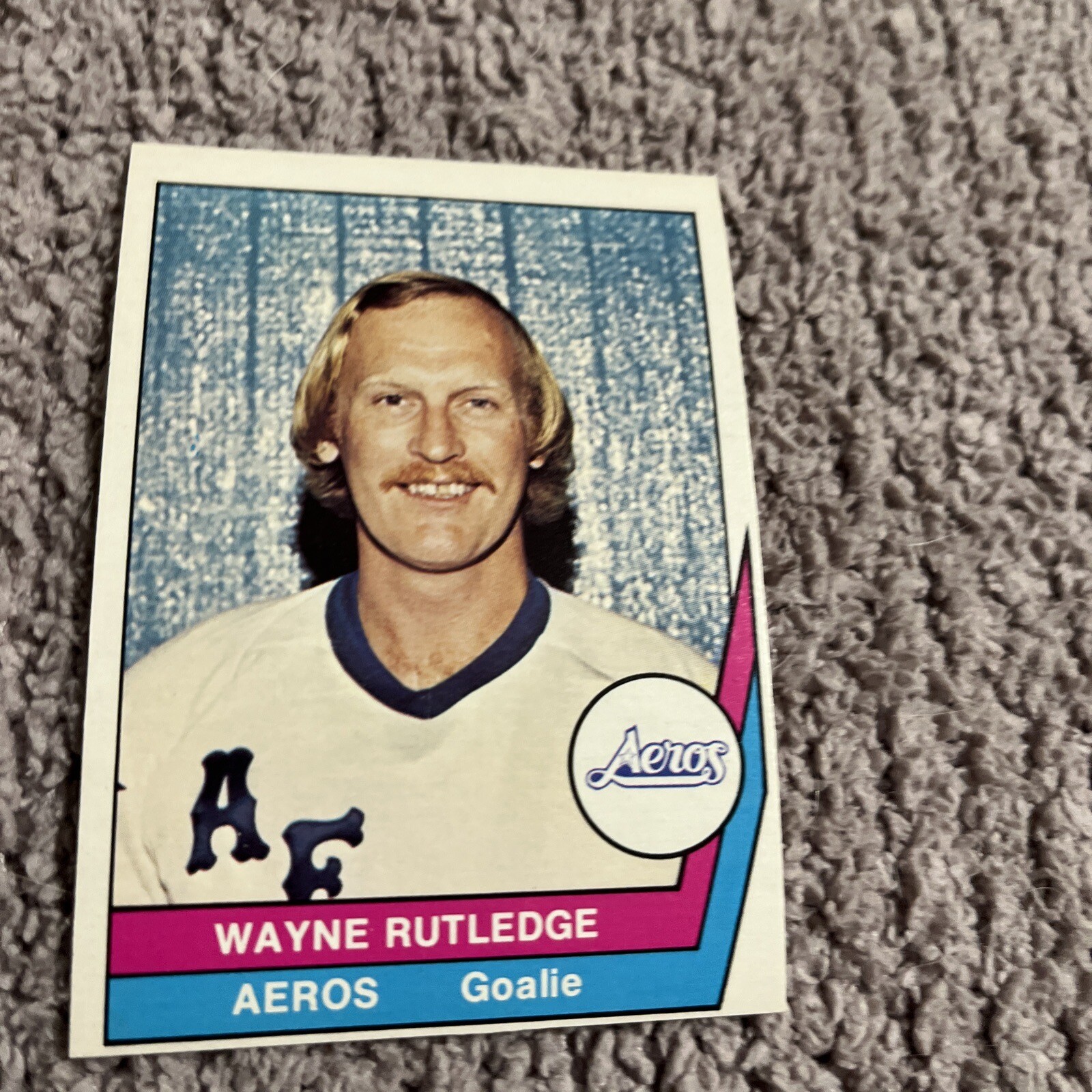 1977-78 O-Pee-Chee WHA Hockey Card #11 Wayne Rutledge Houston Aeros | eBay