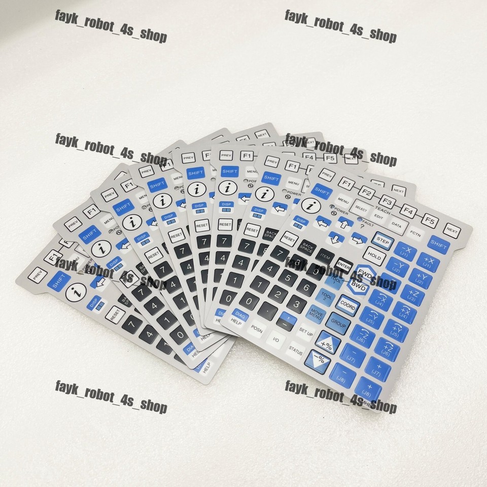 F Fanuc robot A05B-2256-C101 teach pendant keypad overlay Membrane ...