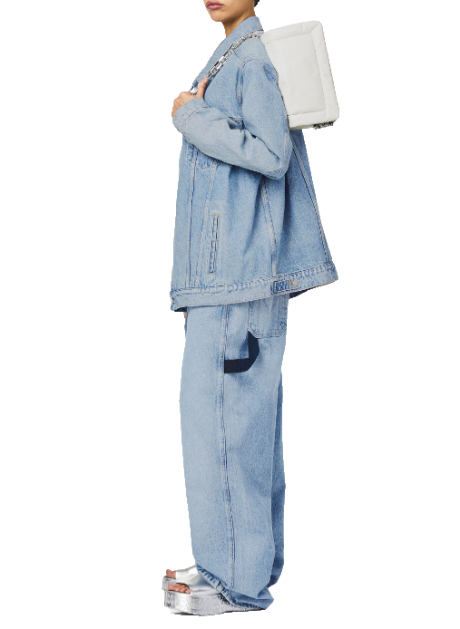 $495 Marc Jacobs The Barcode Pillow Leather Shoulder Xbody Bag White ...