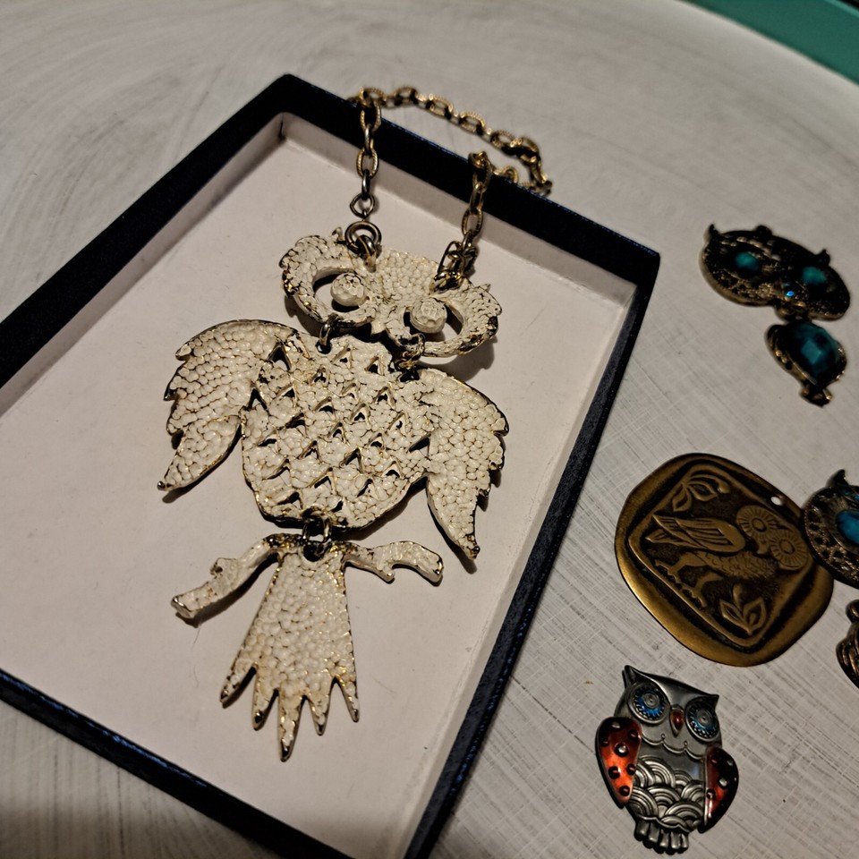 Owl Collector - True Vintage COFFEE Mugs and Costume Jewelry, OWL ...