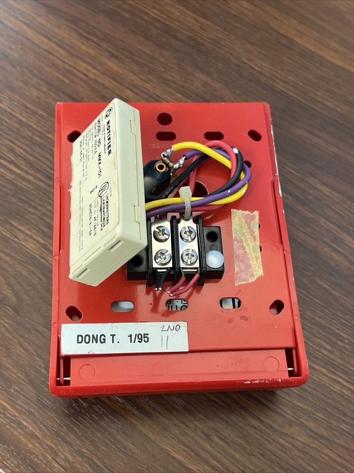 Notifier BGX-101L Fire Alarm Addressable Pull Station w/ MMX-101 (No ...