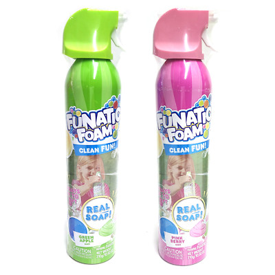Funatic Foam Clean Fun! Real Soap! (2 Pack Assorted) | eBay