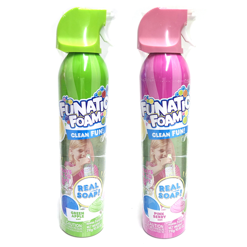 Funatic Foam Clean Fun! Real Soap! (2 Pack Assorted) | eBay