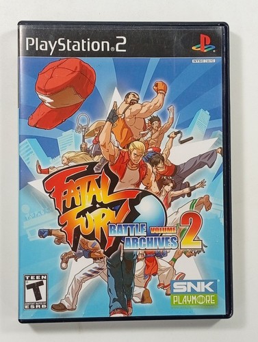 FATAL FURY BATTLE ARCHIVES VOLUME 2 SONY PLAYSTATION 2 (PS2) NTSC-USA ...