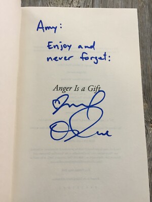SIGNED - ANGER IS A GIFT by Mark Oshiro (2018, Hardcover) 9781250167026 ...