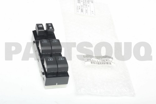 254011LA0A Genuine Nissan SWITCH ASSY-POWER WINDOW,MAIN 25401-1LA0A | eBay
