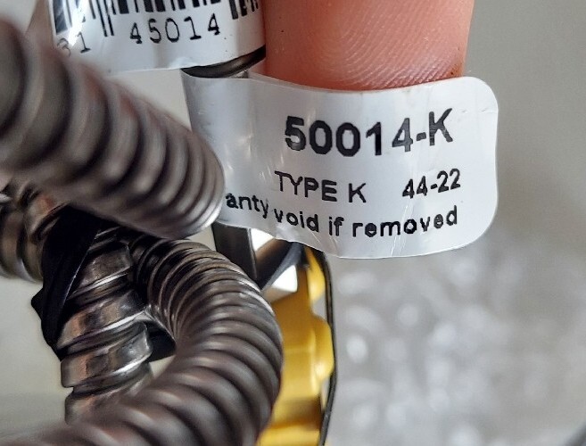 Cooper Atkins 50014-K Weighted Griddle Surface Probe Type K ...