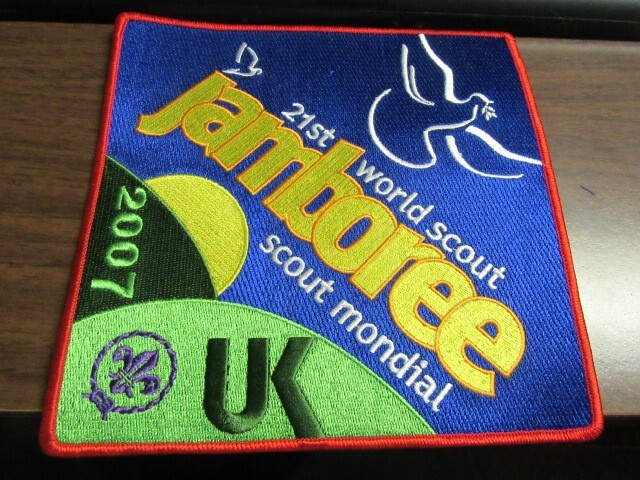 2007 World Jamboree 6 3/4 Square Back Patch GA2 | eBay