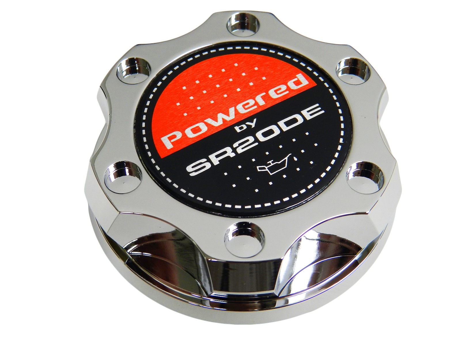 CHROME SR20DE V2-STYLE BILLET ENGINE OIL FILLER CAP FOR NISSAN INFINITI ...