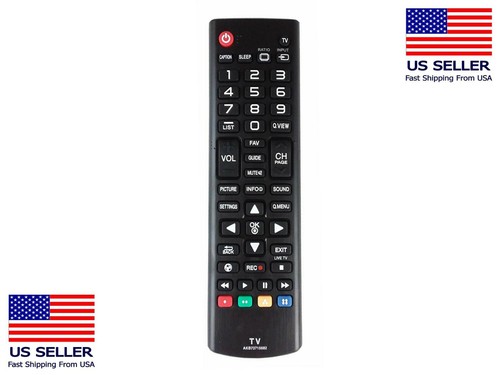 New AKB73715682 Replace Remote for LG TVs 55LN5500 42LN5300 60LN5400 ...