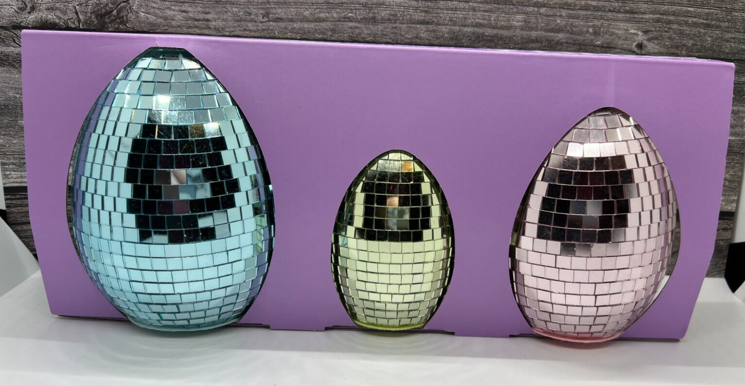 Target Spritz Set of 3 Disco Eggs ~ Spring Easter 2025 ~ NEW | eBay