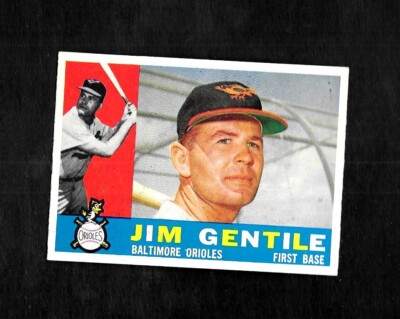 1960 TOPPS #448 JIM GENTILE - NM/MT OR BETTER - 3.99 MAX SHIP COST | eBay