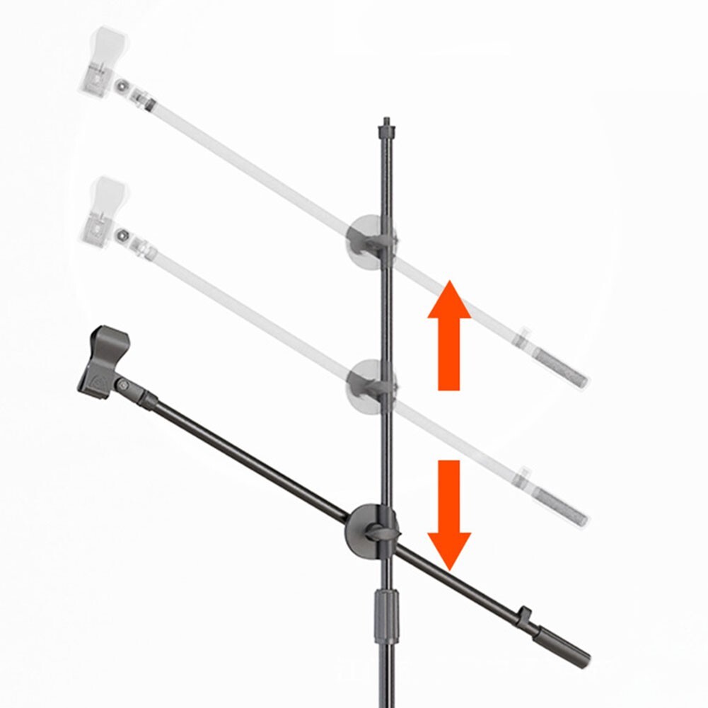 Stable and Strong Microphone Stand Boom Stick Easy to Install 45CM ...
