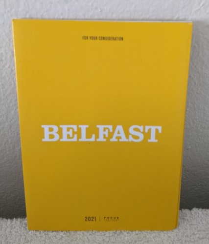 BELFAST FYC DVD 2021 Jude Hill Caitriona Balfe Ciaran Hinds Judi Dench ...