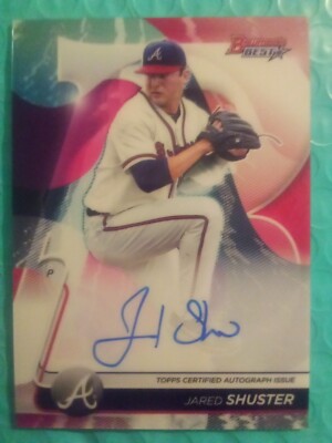 2020 Topps Certified Bowman's Best Jared Shuster Rookie On Card ...