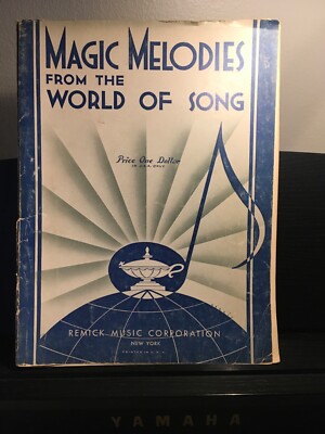 Magic Melodies From The World Of Song Vintage Songbook | eBay