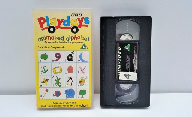 Playdays - Animated Alphabet (VHS/H, 1995) for sale online | eBay