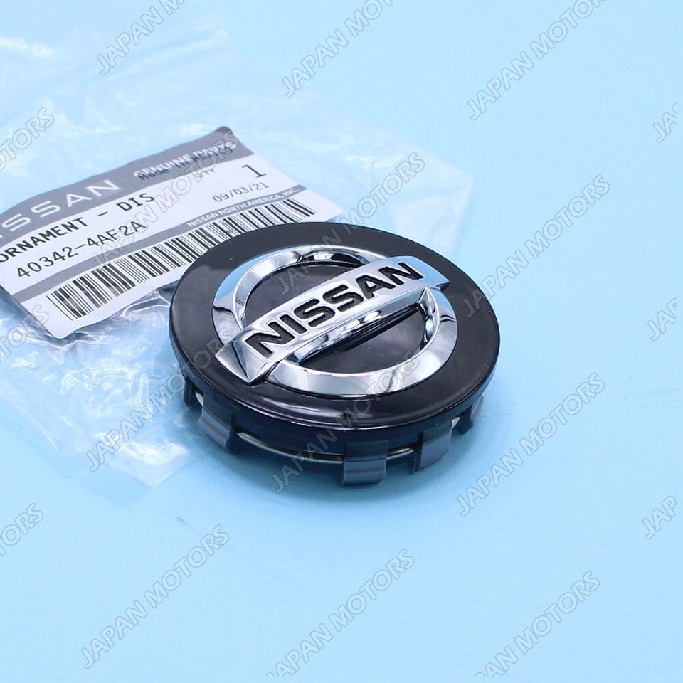 Genuine OEM Nissan Rogue Sentra Altima Murano Wheel Center Black Cap ...